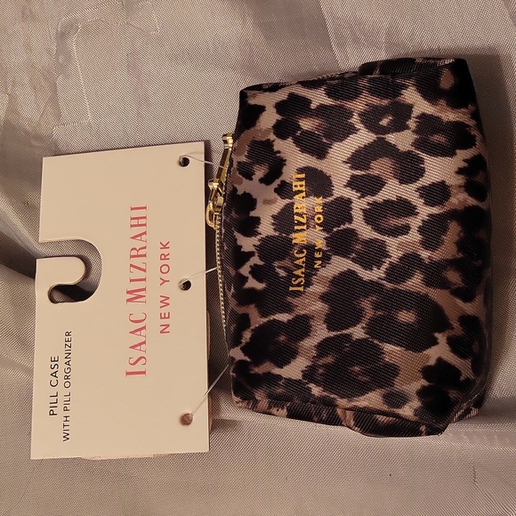 Isaac Mizrahi | Bags | Isaac Mizrahi Pill Case Leapord Brand | Poshmark